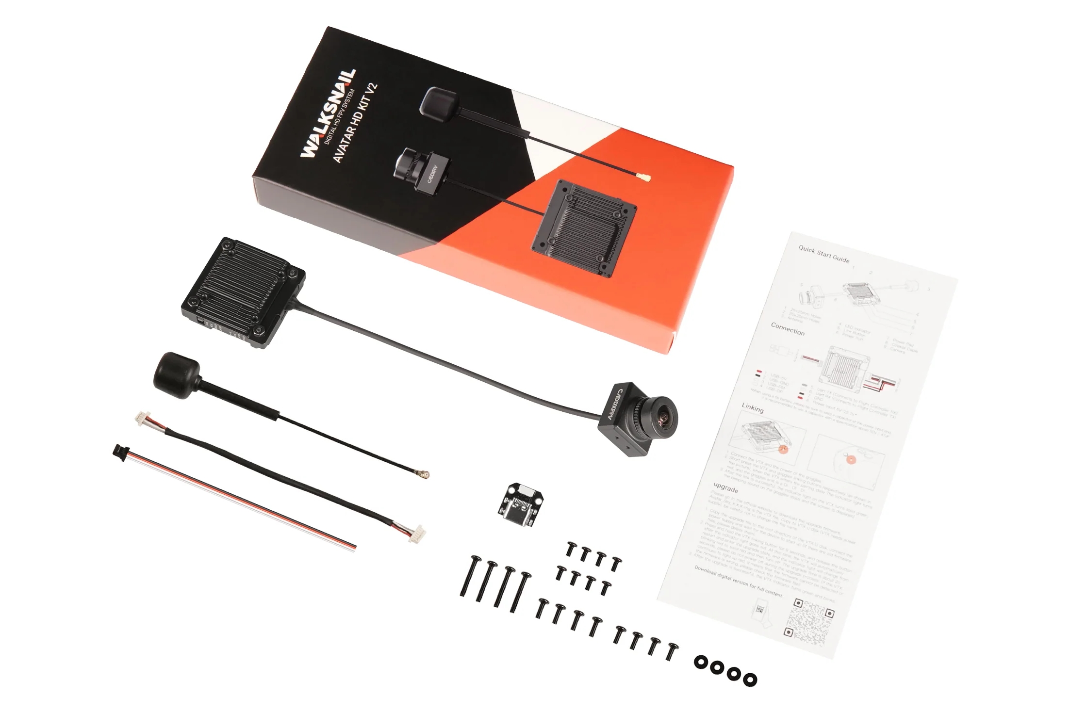 Видеосистема FPV Caddx Walksnail AVATAR HD Pro Kit (32G с gyroflow ...